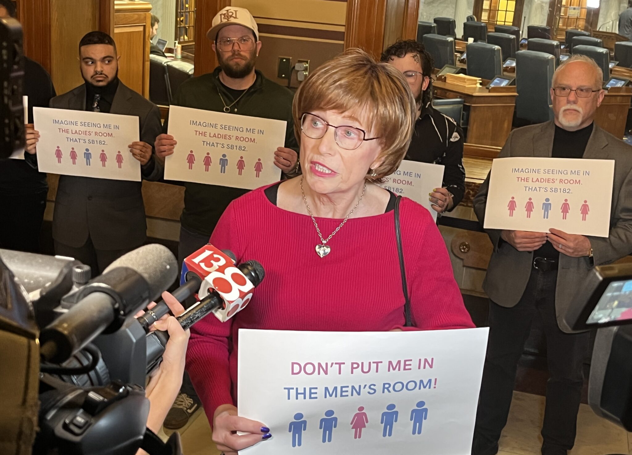 Indiana Senate backs bill restricting transgender school restroom use ...